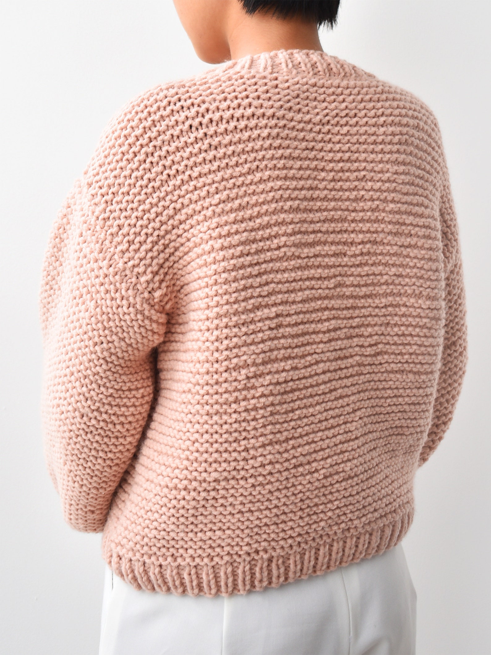 Chunky Knitting Sweater Pattern Knit Sweater Pattern Easy | Etsy Canada