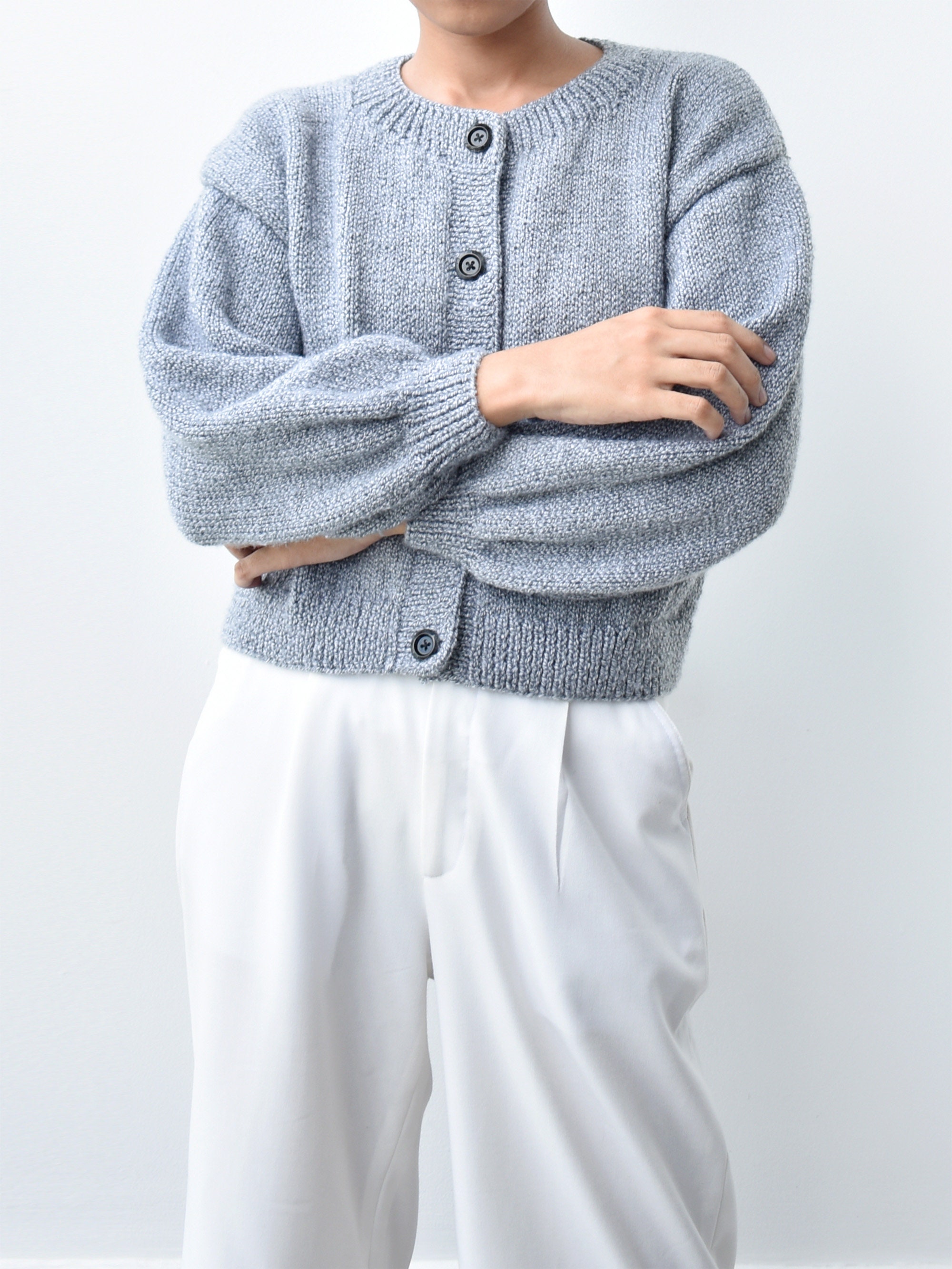 Easy Knit Cardigan Pattern: Timeless Cardigan Design (english) - Etsy