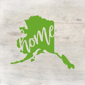 United States, All 50 States, Vinyl Decal for Home State Sign, Gift for ...