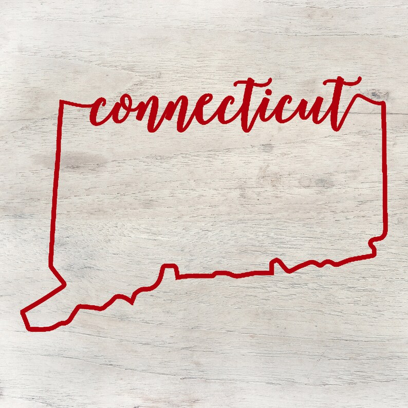 United States, All 50 States, Vinyl Decal for Home State Sign, Gift for ...