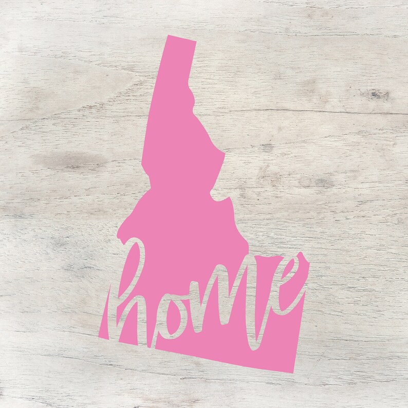 United States, All 50 States, Vinyl Decal for Home State Sign, Gift for ...