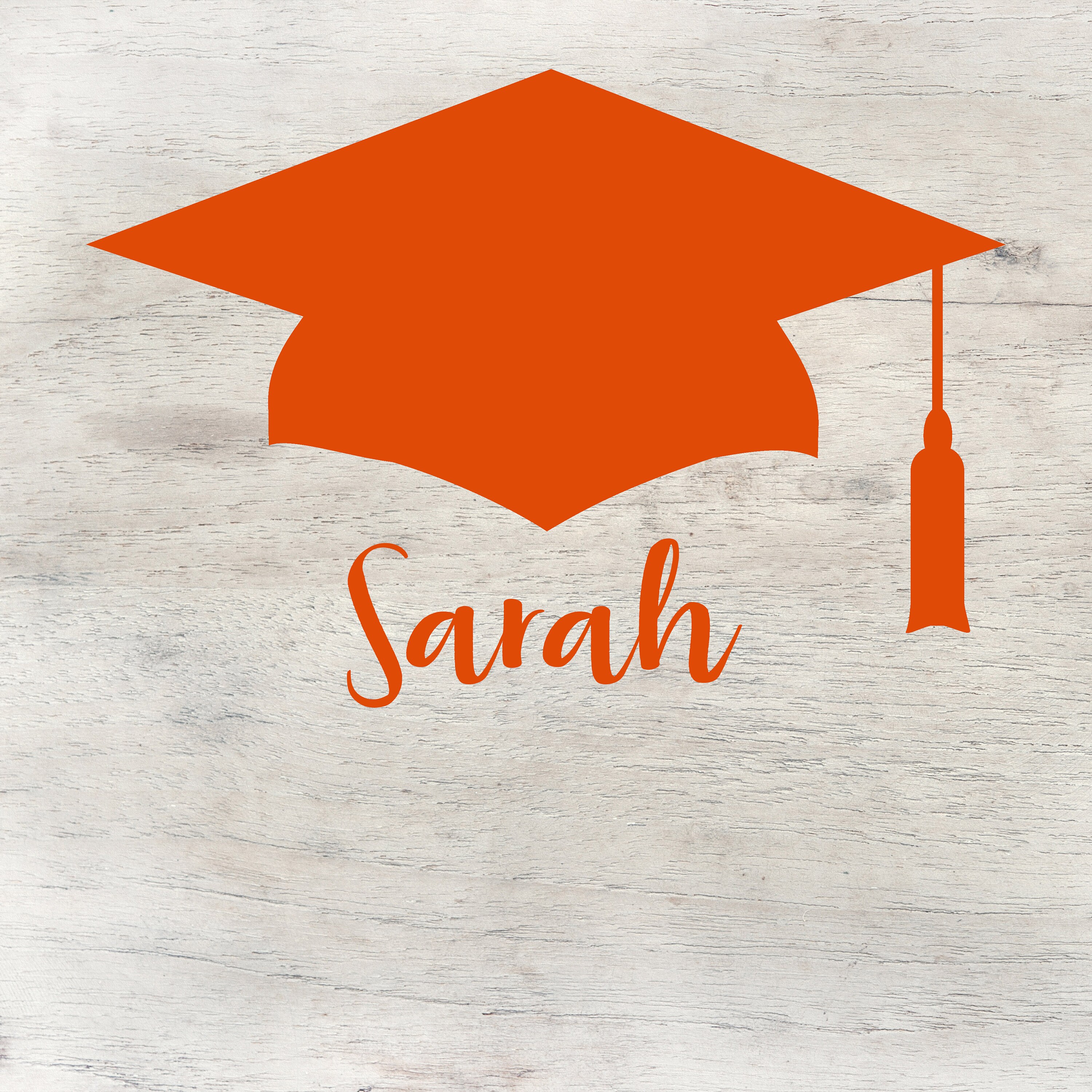 Custom Graduation Cap Decal Grad Cap Decorations Class of - Etsy