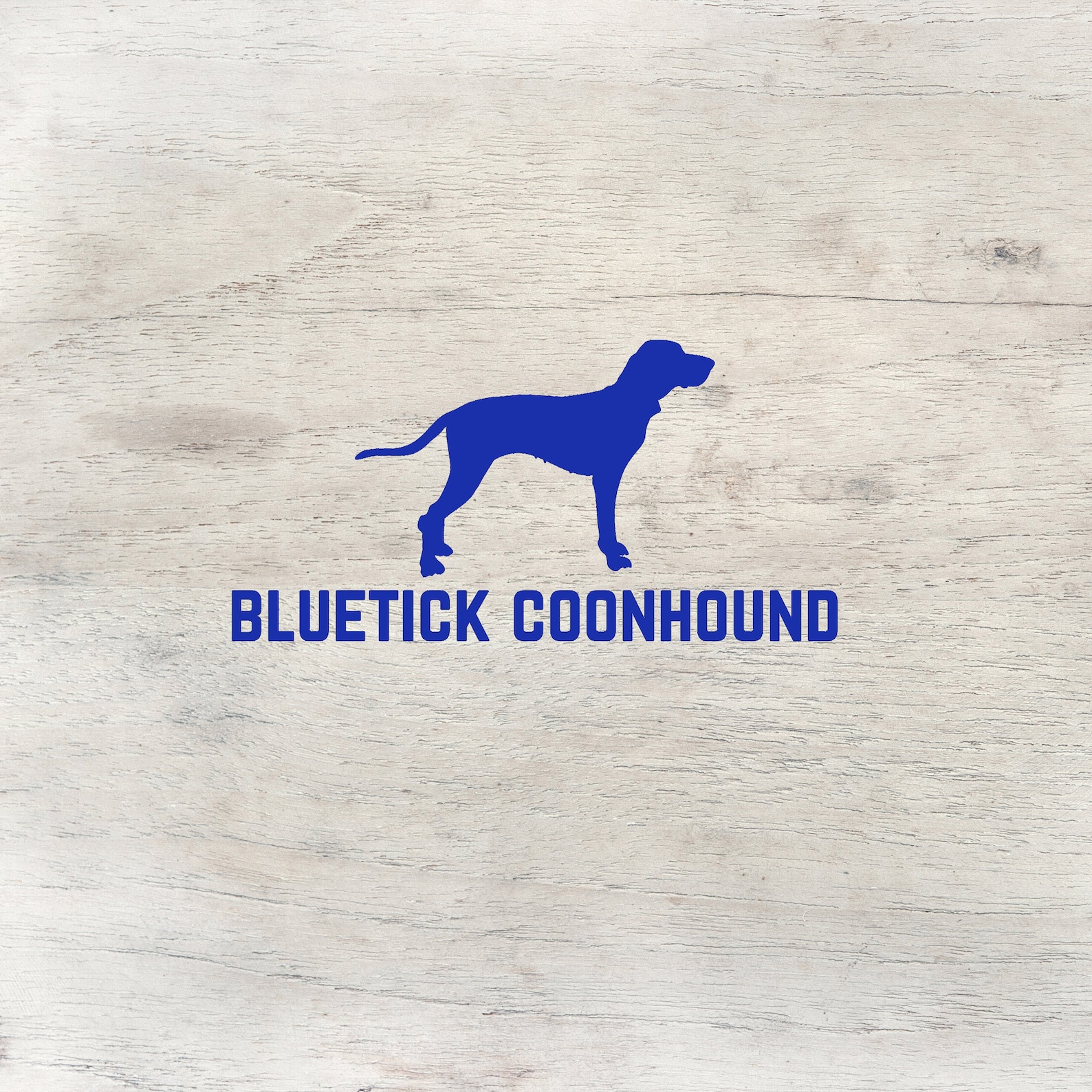 Bluetick Coonhound Dog Vinyl Decal Tumbler Decals Laptop - Etsy
