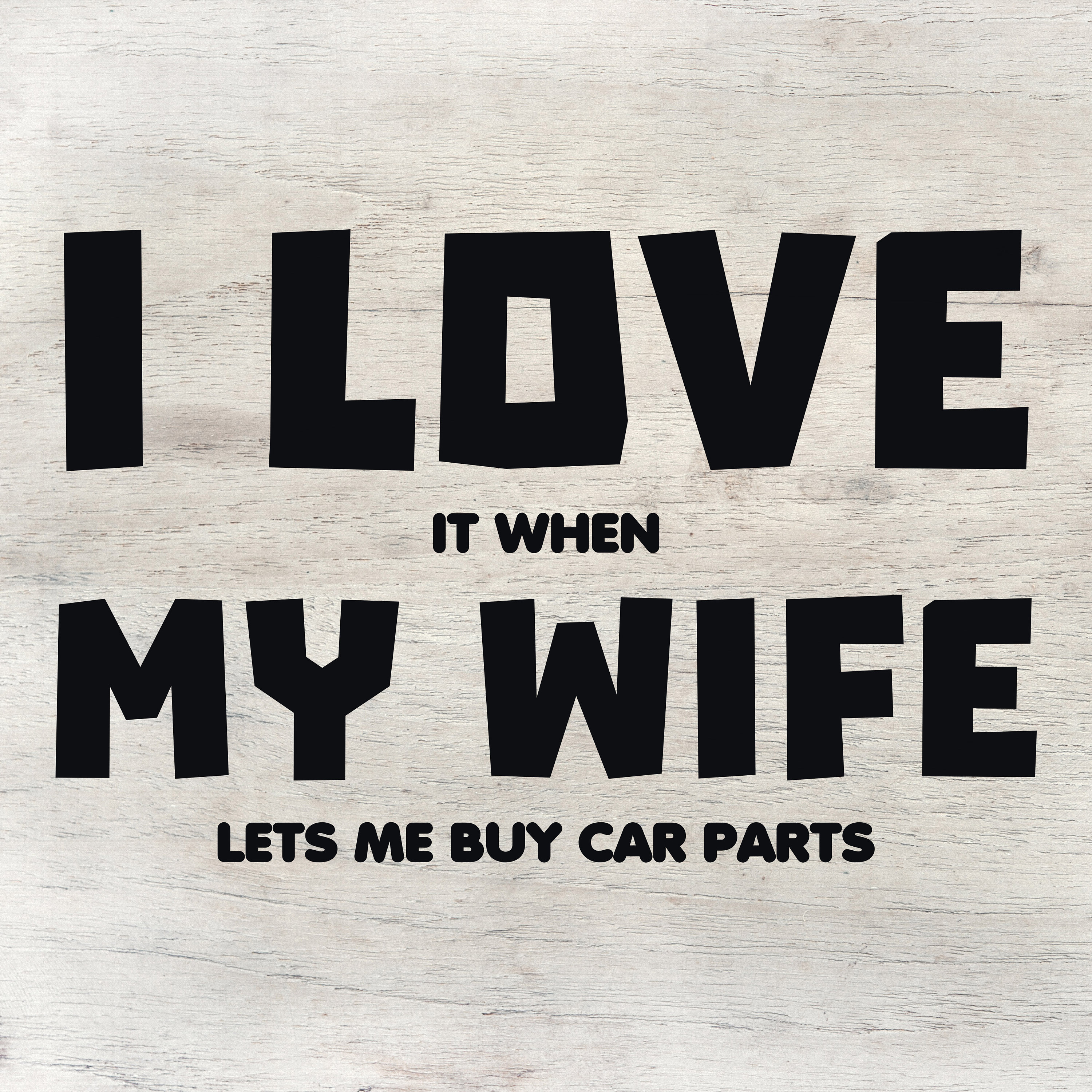I Love My Wife Vinyl Decal Funny Wife Bumper Sticker Gift | Etsy