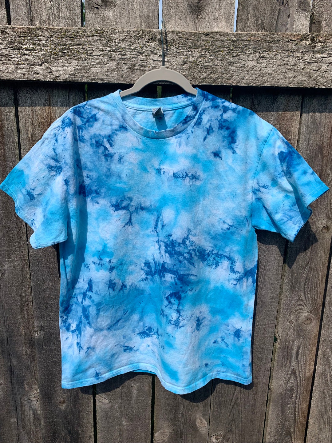 Large Ice Dye Shirt, Custom Tie Dye T-shirt 31 - Etsy