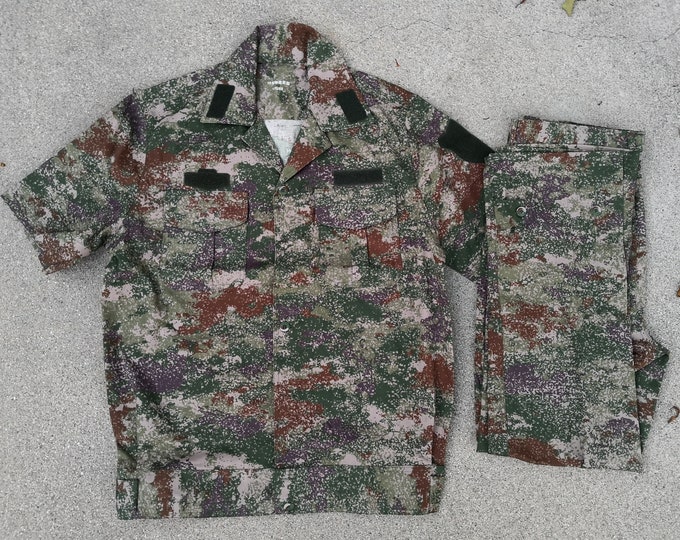 Surplus Chinese Military PLA BDU - Parade Type 19 'starry Sky', Summer ...