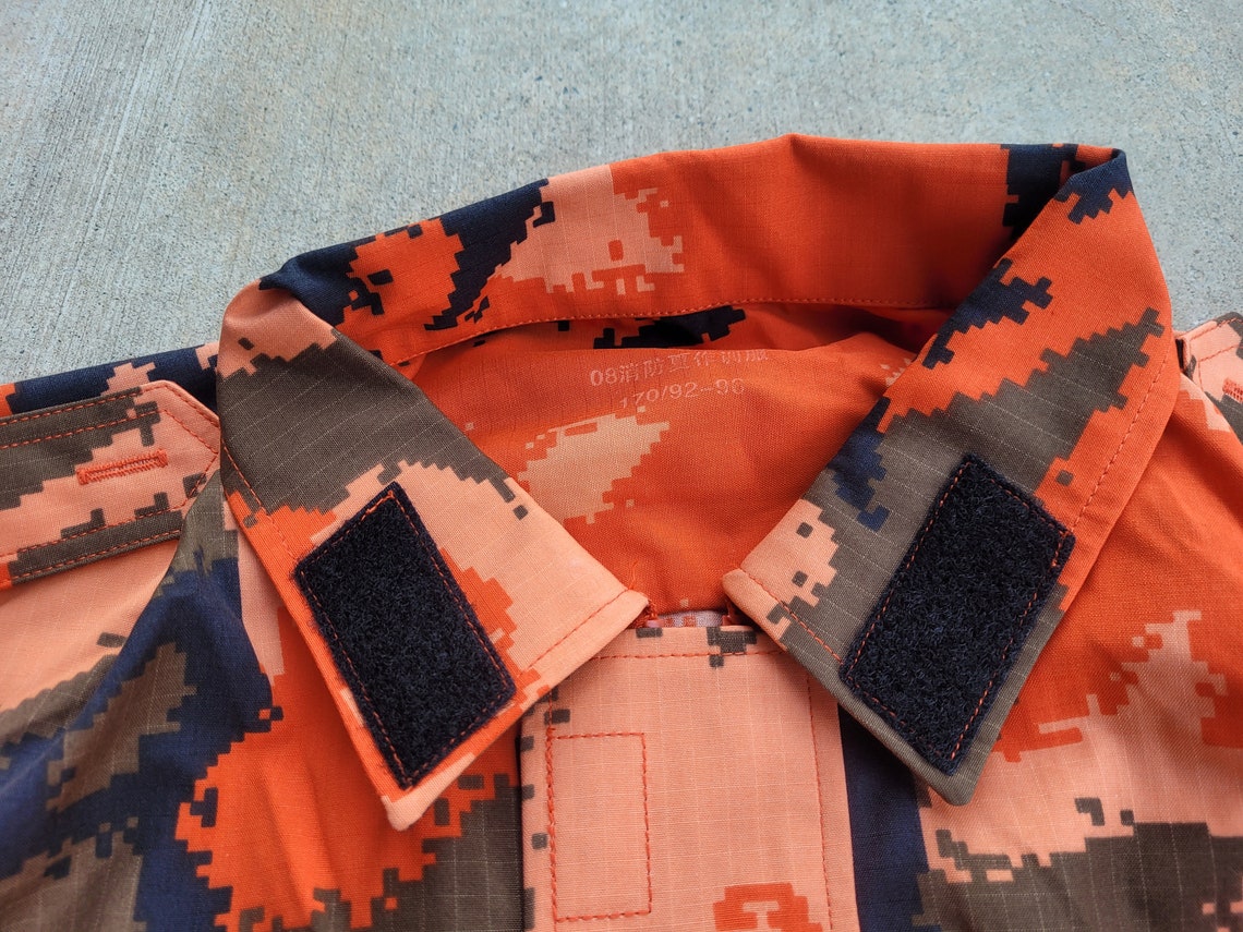 Surplus Chinese Military PAP BDU Uniform - Type 05 Firefighting ...