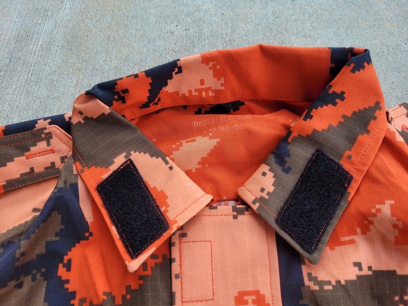 Surplus Chinese Military PAP BDU Uniform - Type 05 Firefighting ...