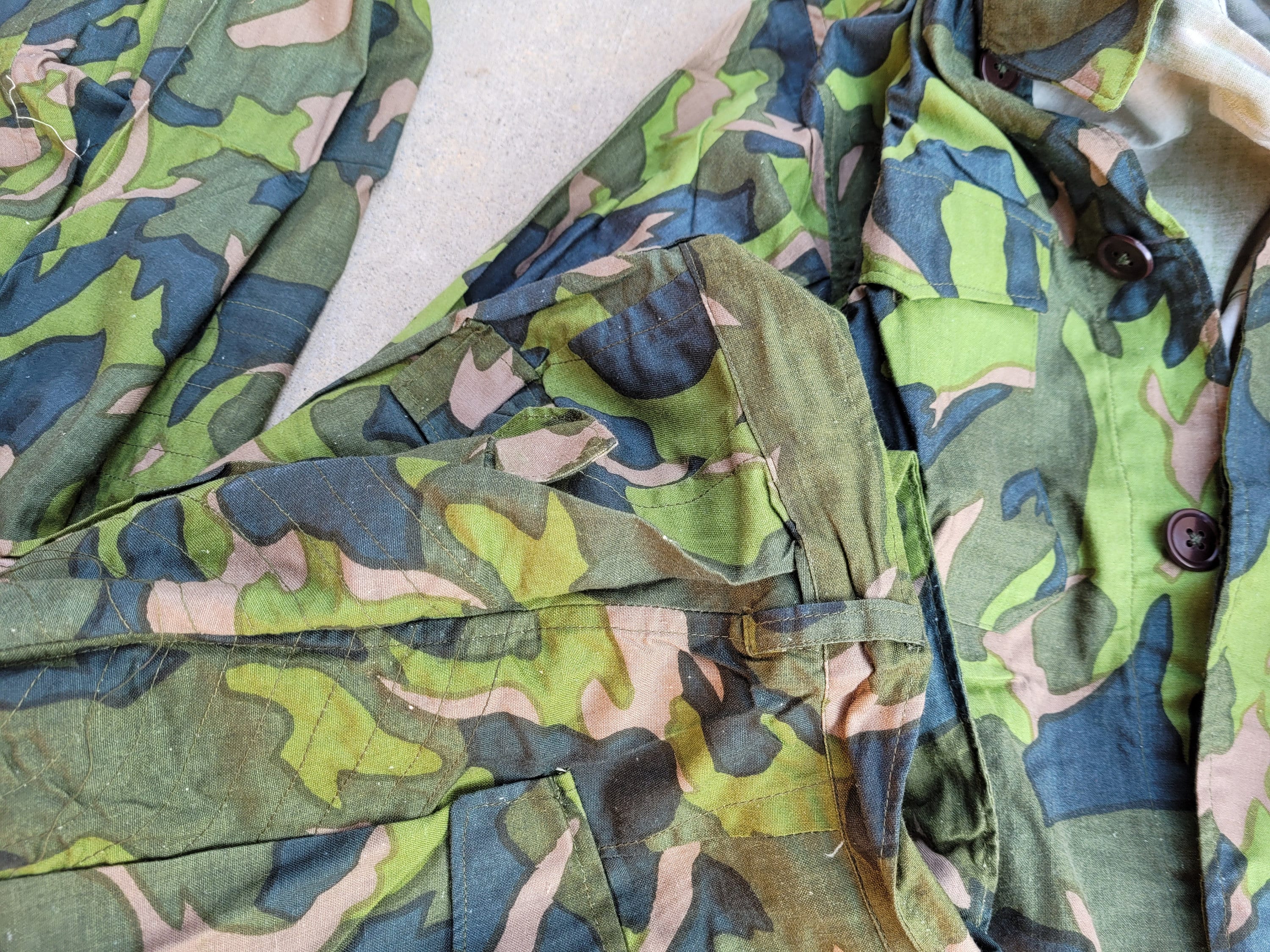 Surplus Chinese Military PLA BDU Type 81 Universal Camo/ Airborne ...