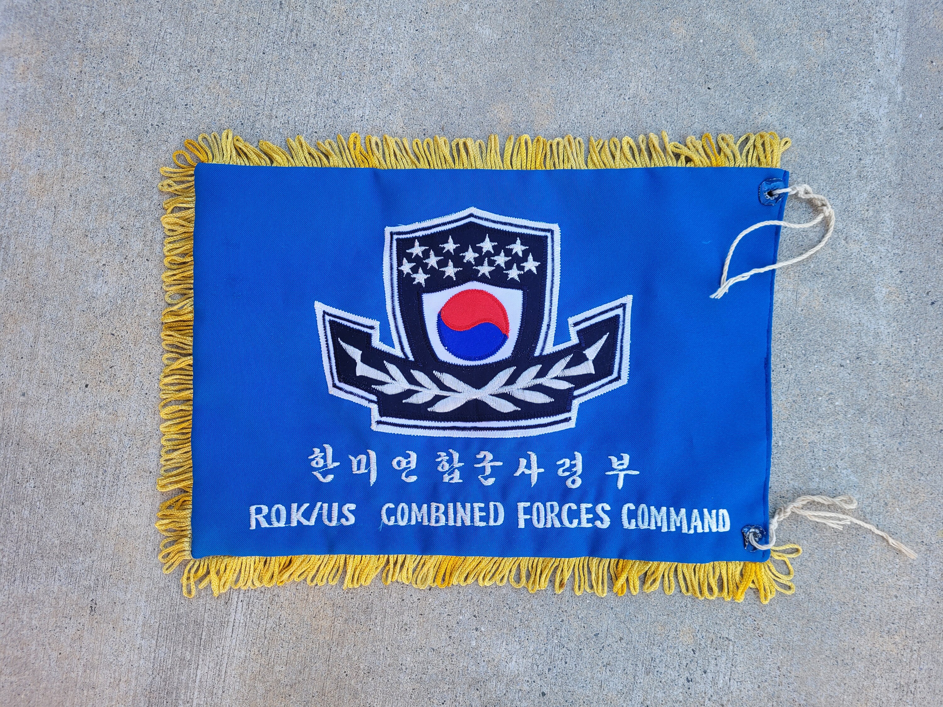 ROK/US Combined Forces Command flag | Etsy