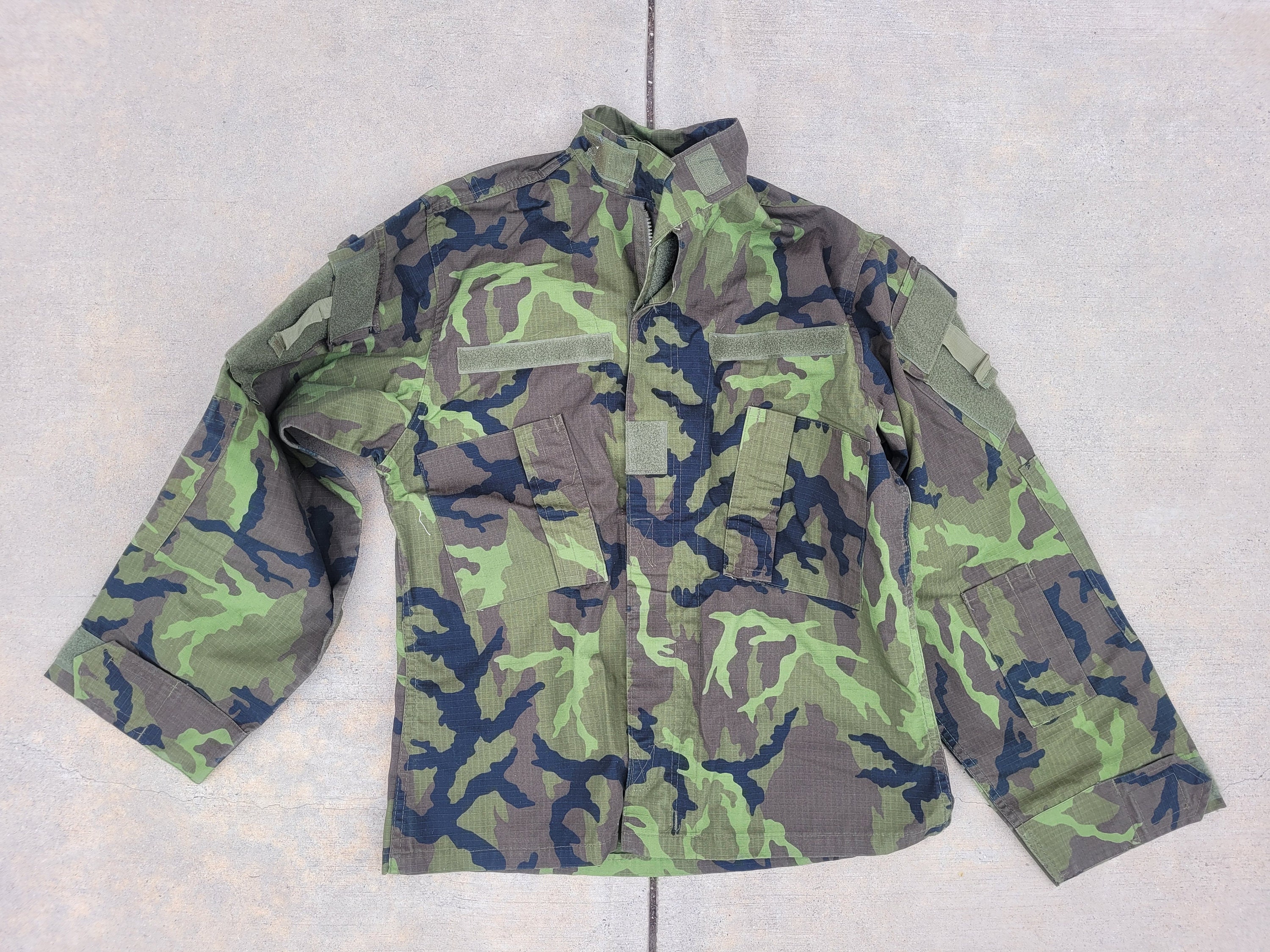 Modern Czech Republic Military Uniform Woodland Top - Etsy