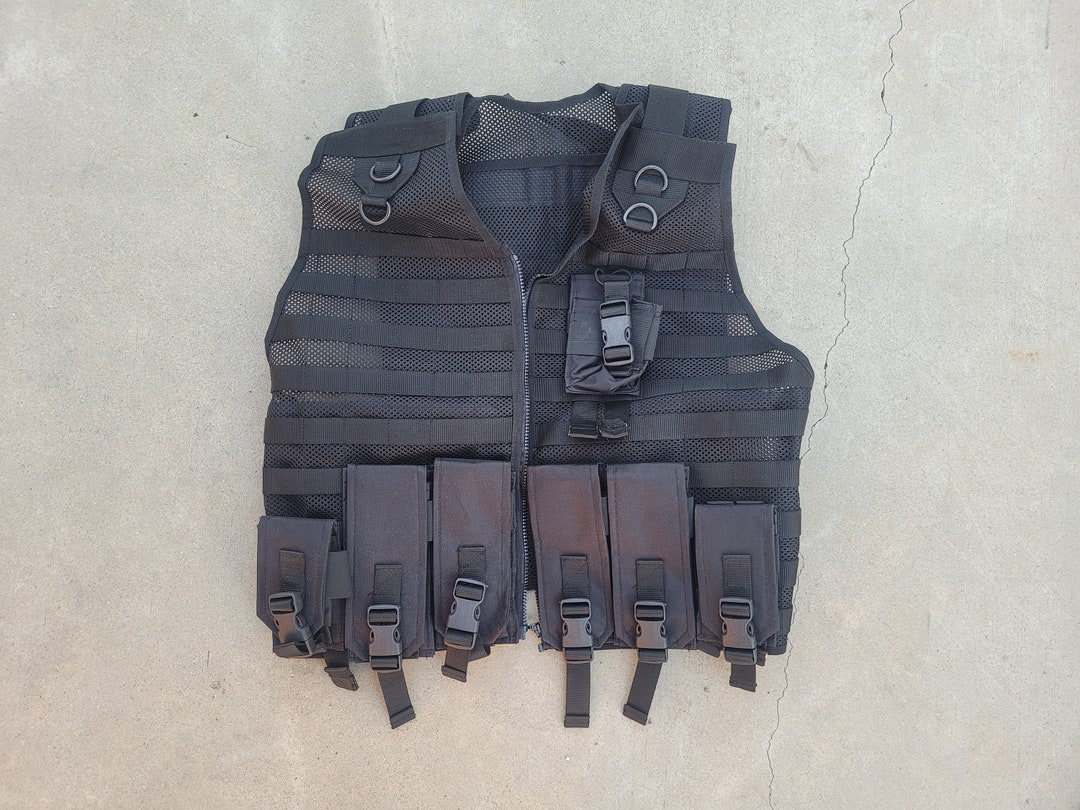 Surplus Turkish Military Black SWAT LBV (load Bearing Vest) - Etsy