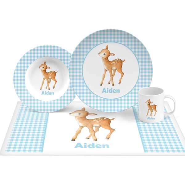 Deer Plate - Etsy