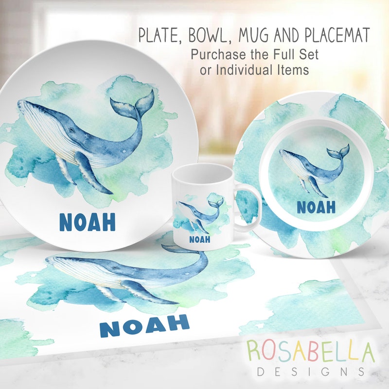 Whale Plates - Etsy