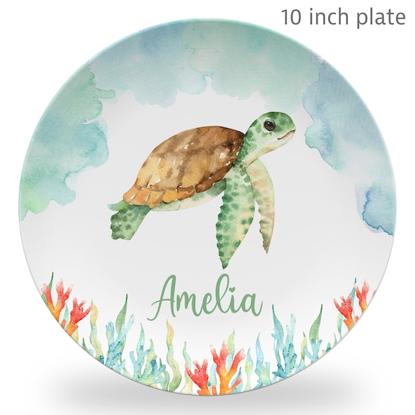 Sea Turtle Dinnerware - Etsy