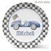 Race Car Plate Vintage Car Personalized Plate or Plate With Name Boy ...