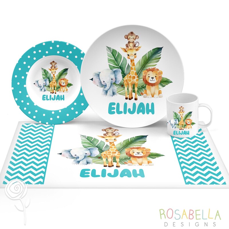 Giraffe Dinnerware Set - Etsy