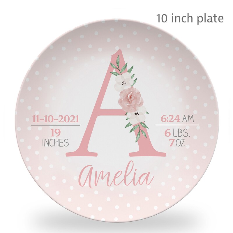 Birth Plates - Etsy