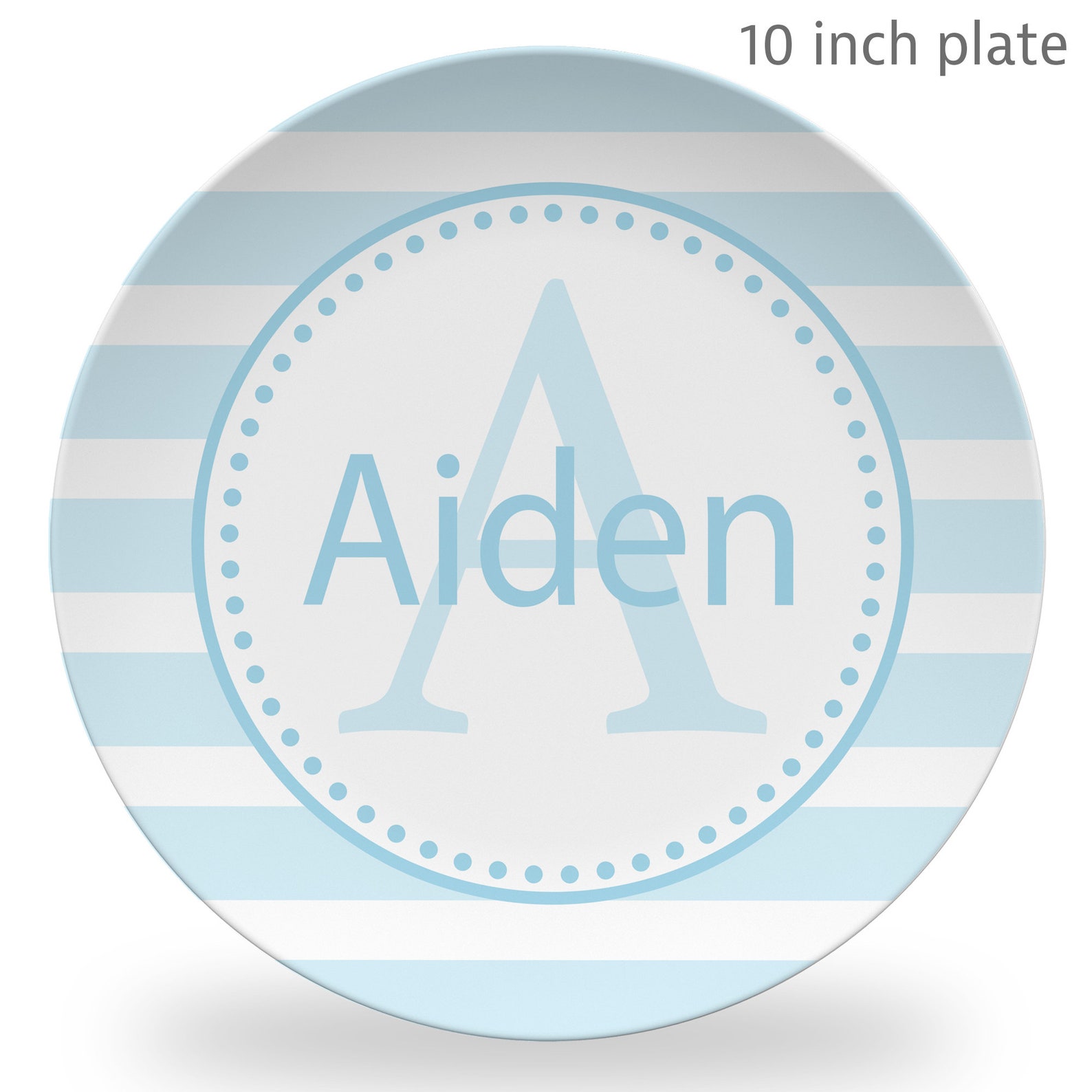 Boy Name Plate Personalized Name Plate in Blue Baby Name - Etsy