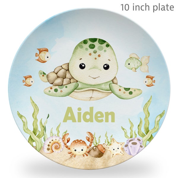 Sea Turtle Dinnerware - Etsy