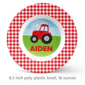 Farm Animals Plate, Keepsake Plate, Kid's Plate, Mug, Placemat, Bowl ...