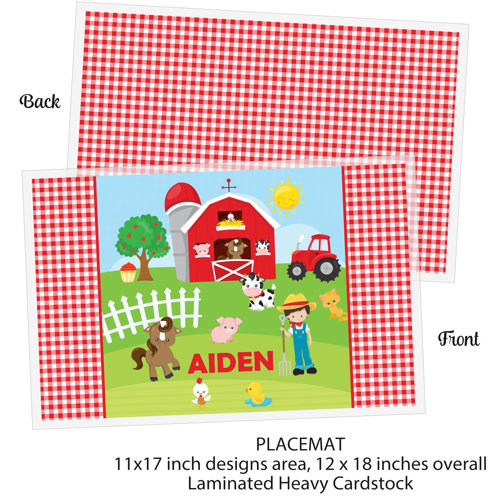 Farm Animals Plate Keepsake plate kid's plate mug | Etsy