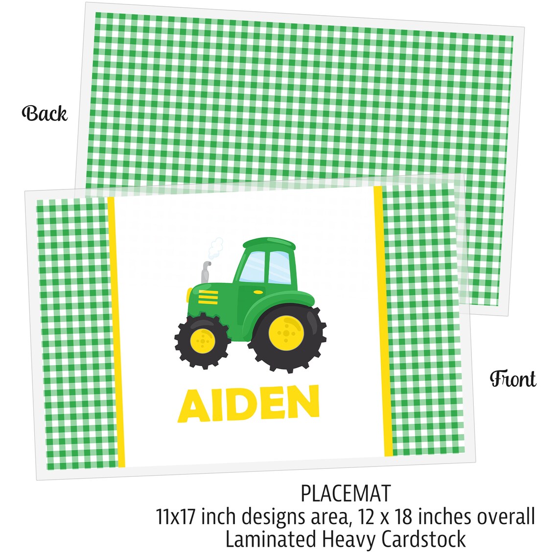 Farm Tractor Plate Set Keepsake Plate Kid's Plate Mug - Etsy