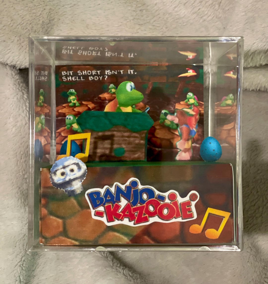 Banjo Kazooie Diorama | Bubblegloop Swamp Level - Etsy