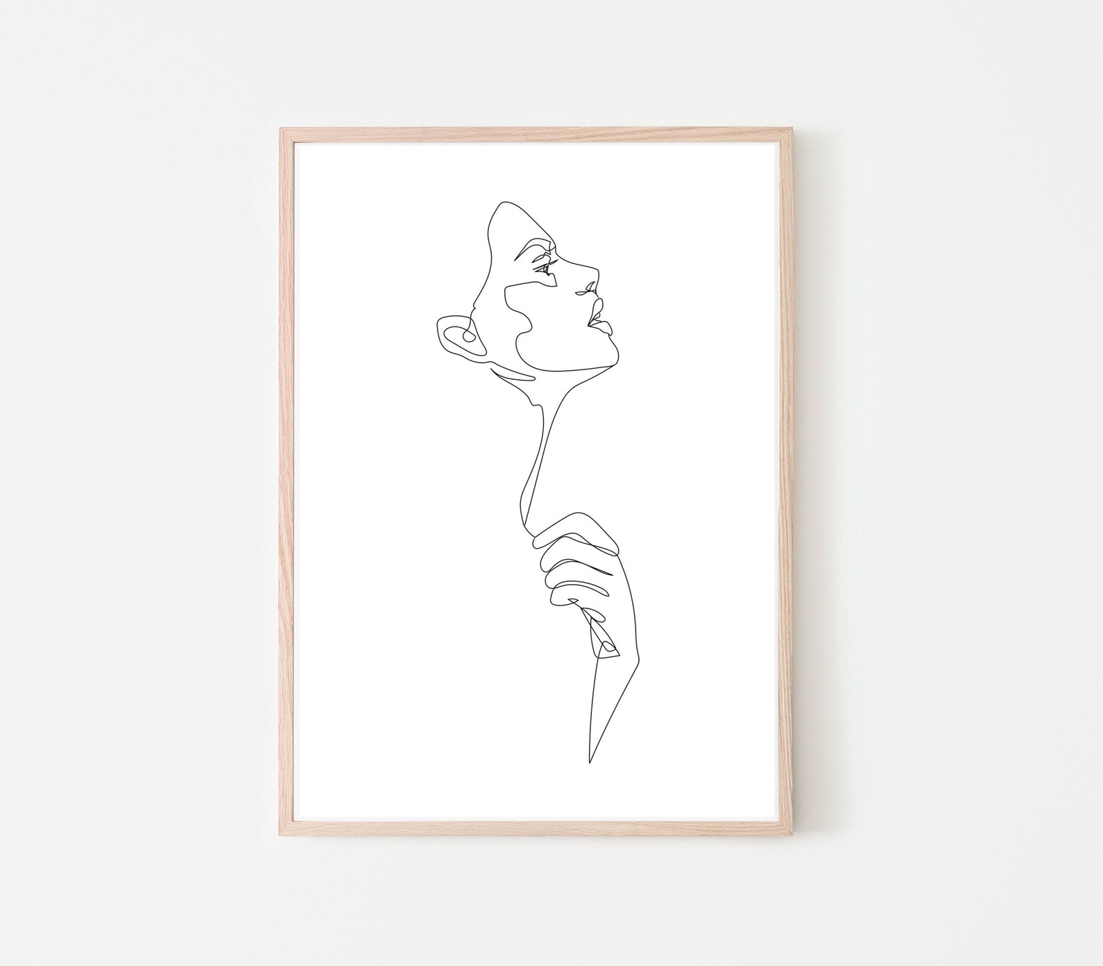 Female One-line Figure 2 One Line Print Woman Line Art - Etsy UK