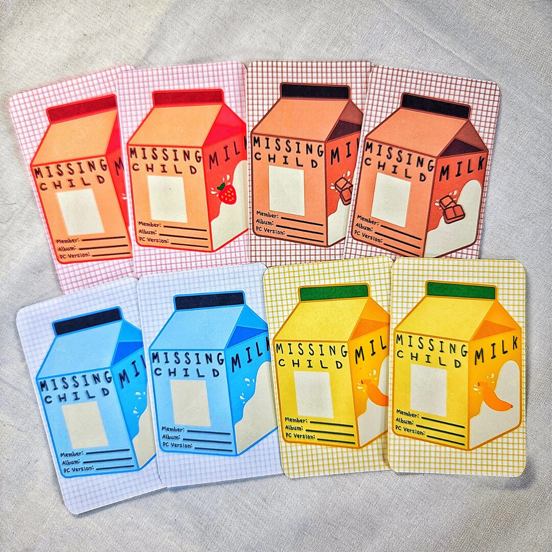 Kpop Photocard Placeholder PC Binder Filler Trackers - Etsy