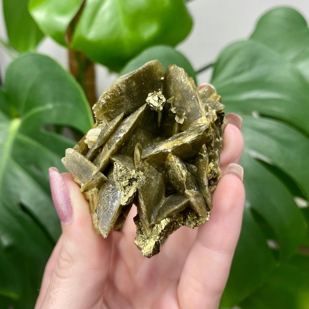 Siderite With Chalcopyrite From Kaiwu Mine, China - Etsy