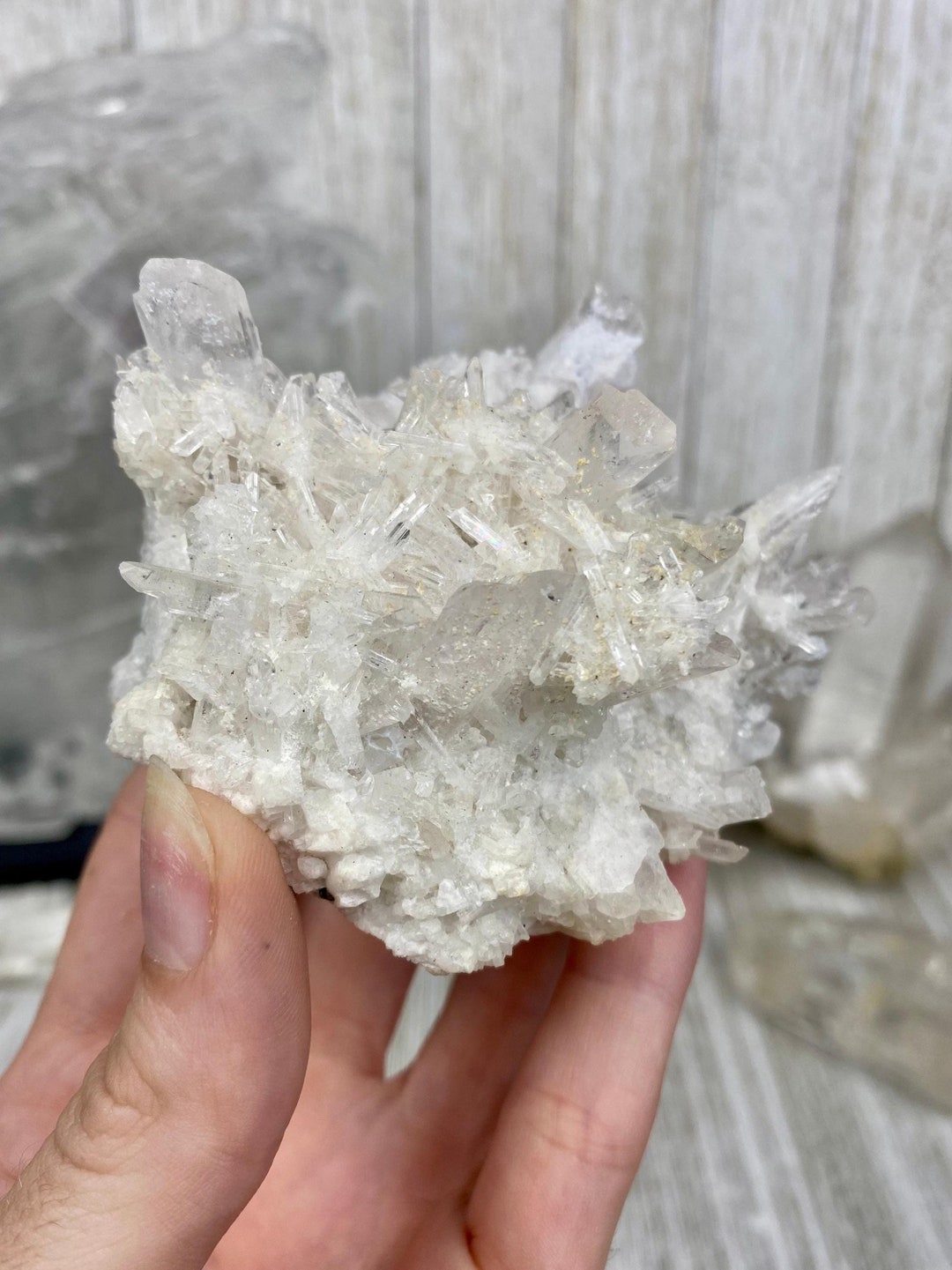 Danburite Raw Crystal Large Cluster | Caracas, Mexico - Etsy