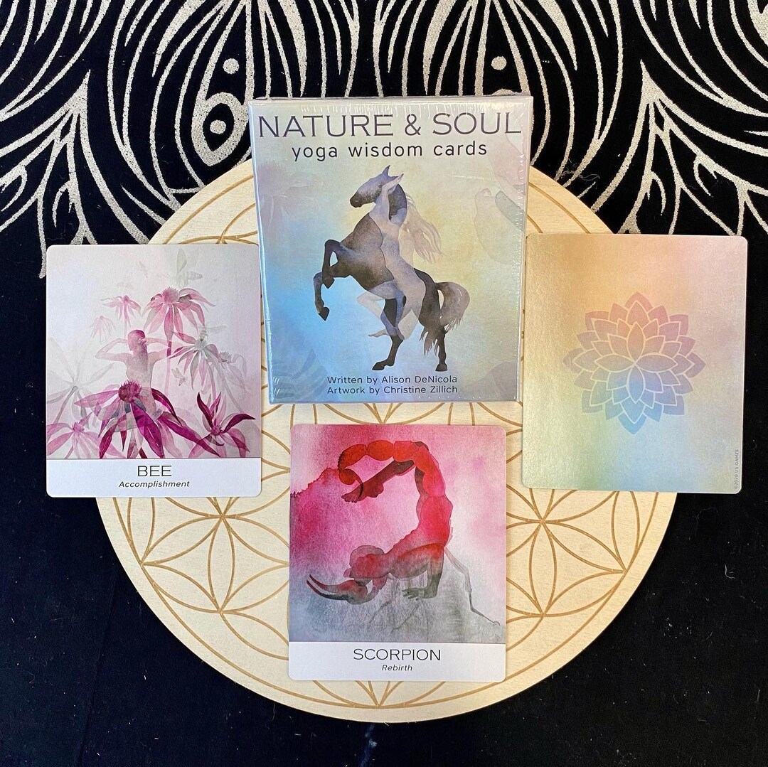 Nature & Soul Yoga Wisdom Cards Oracle Deck Alternative Divination - Etsy