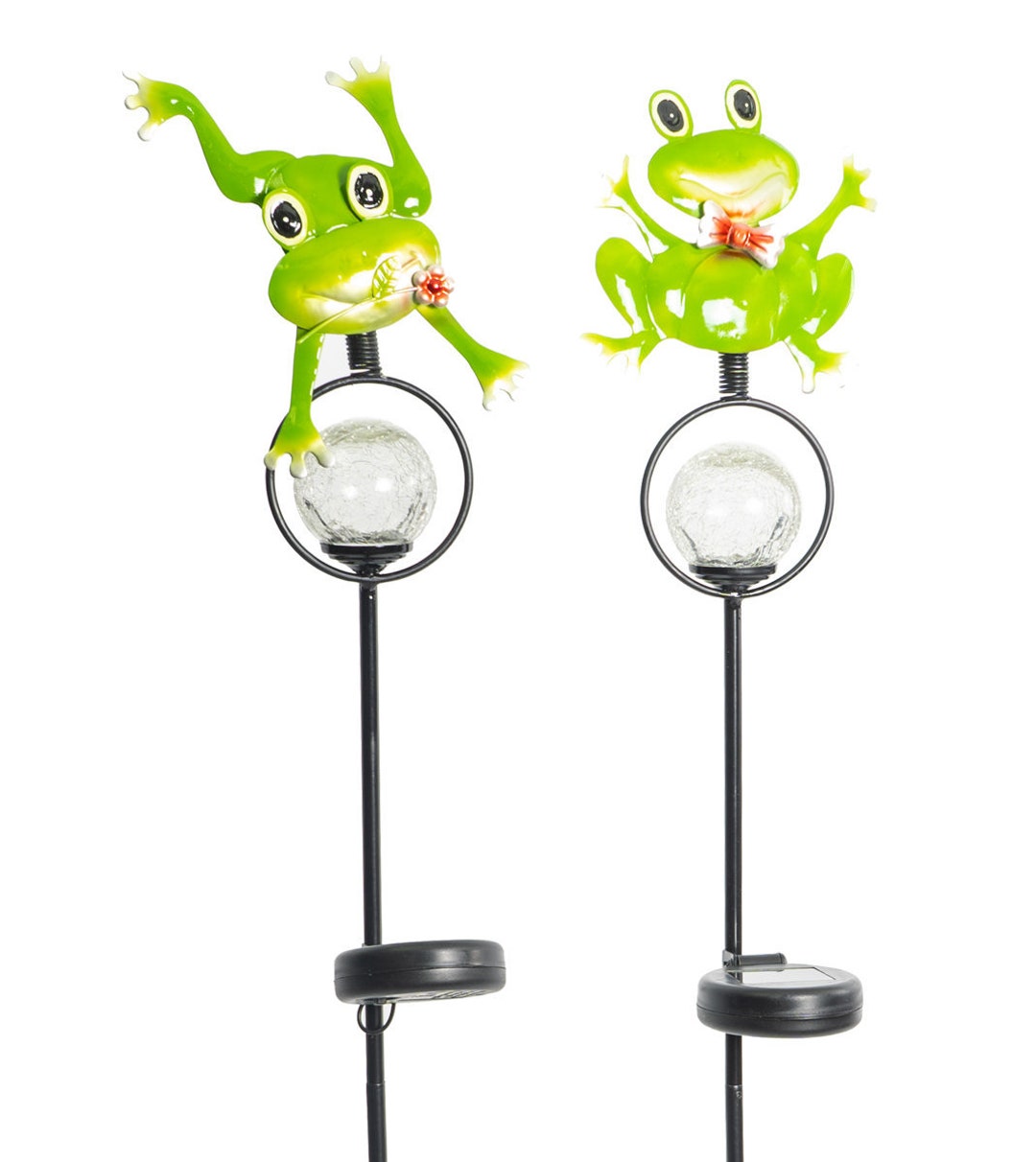 Solar Frog Stake Light - Etsy