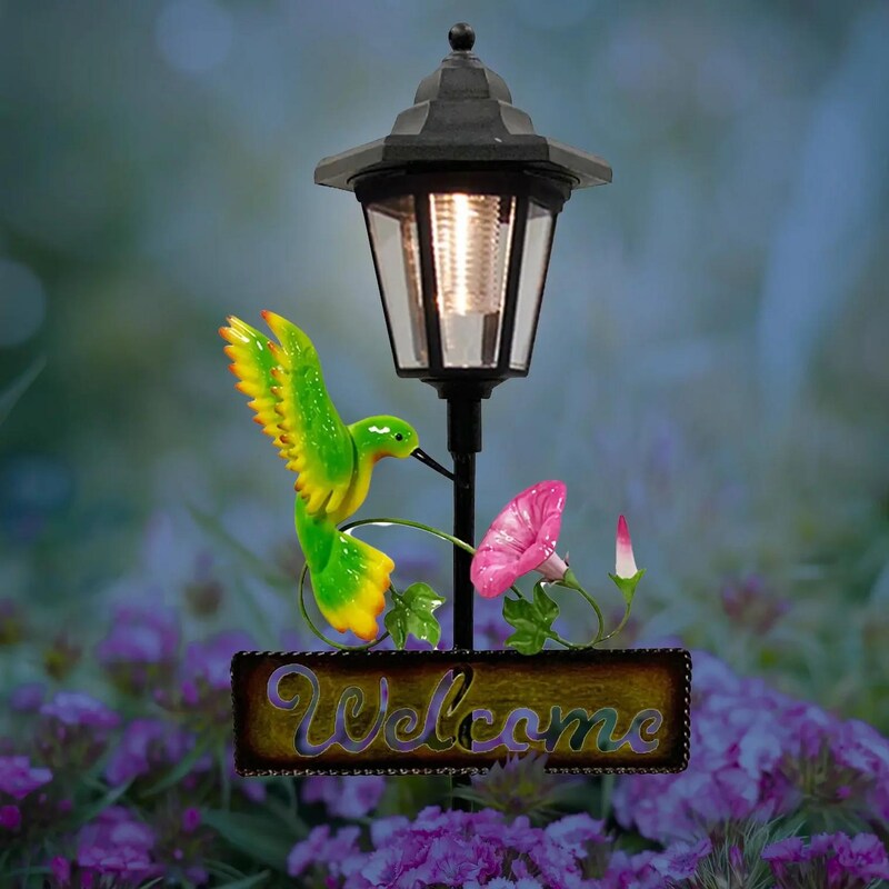 Solar Garden Lights - Etsy