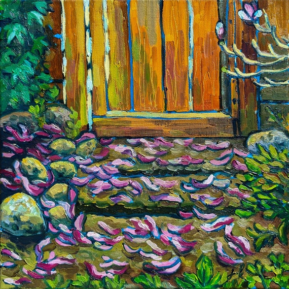 Last spring. Original oil painting on canvas. | Etsy