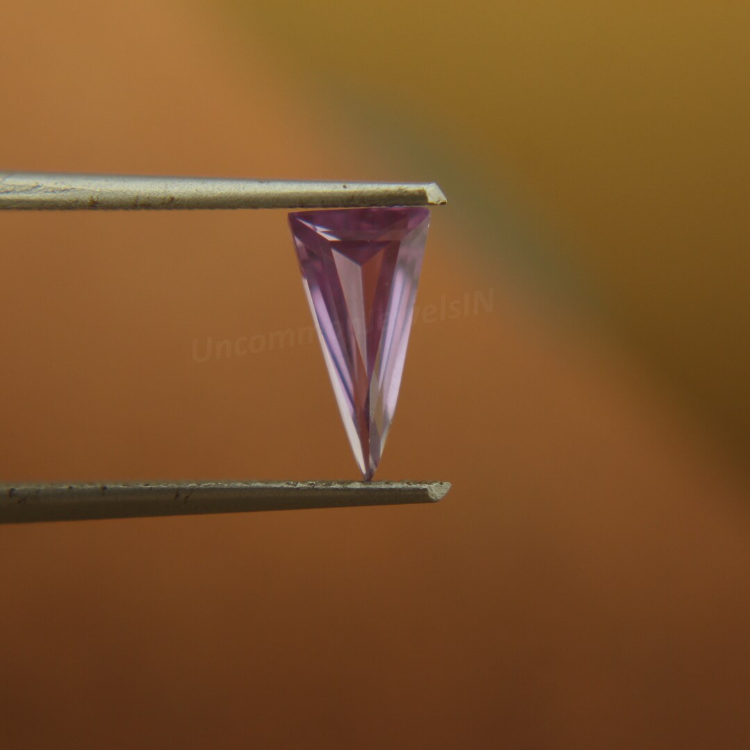 Triangle Cut Lab Alexandrite Loose Gemstone: 1.00 Carat, 10/5mm - Etsy
