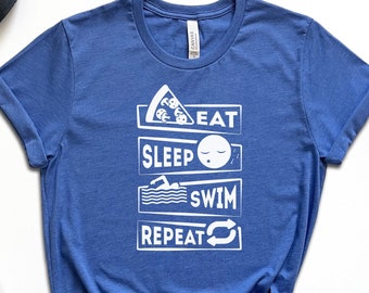 Swimming. Fly. Back. Breast. Free. Swimmer Tee Swimmer - Etsy