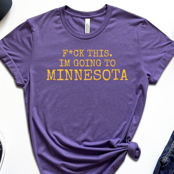 Funny Minnesota Shirts - Etsy