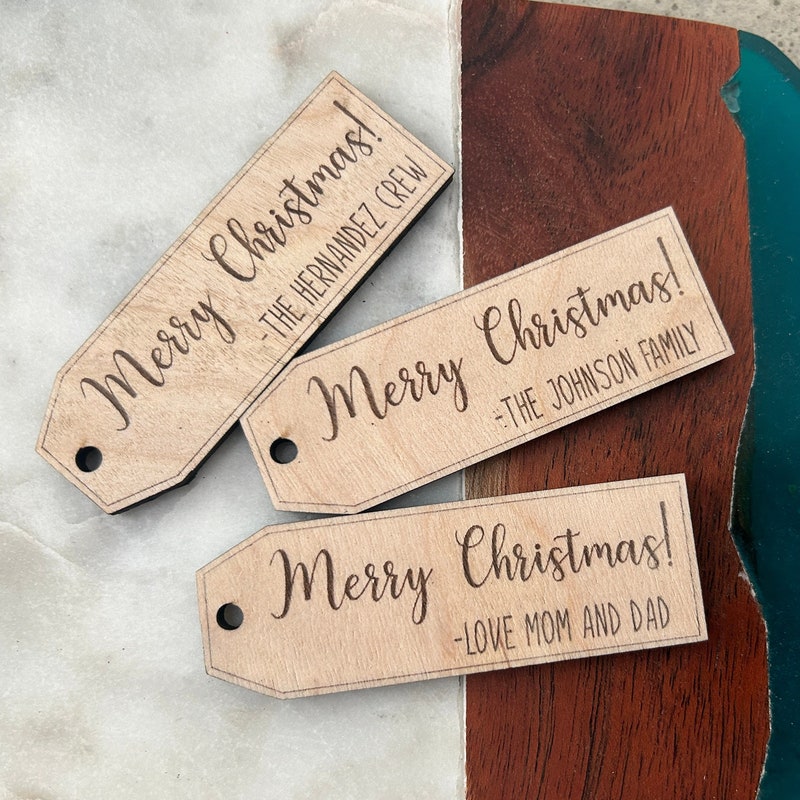 Engraved Wood Tags - Etsy