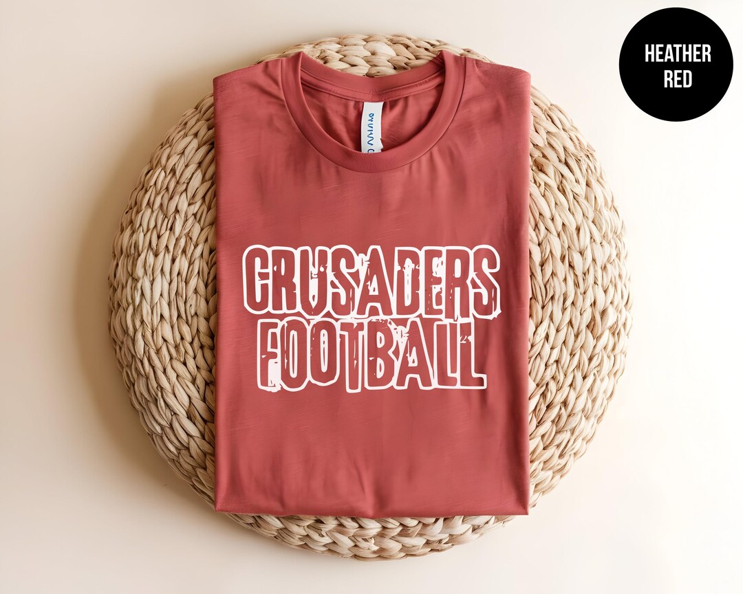 Crusaders Mascot Shirt, Crusader Football, Crusaders Shirt, Crusaders ...