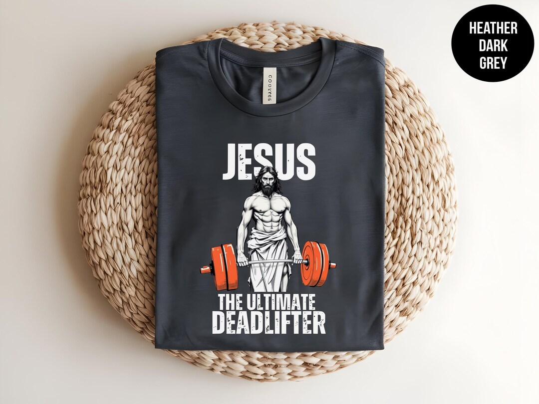 Jesus Fitness Shirt, Christian Workout, Faith and Fitness, Jesus ...