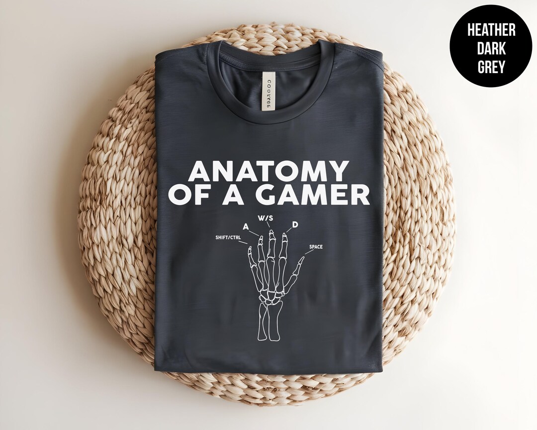Gaming Anatomy, Computer Gamer, Computer Gamer Gift, Video Game , Gift ...