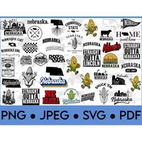 Nebraska Outline SVG | Nebraska PNG | Nebraska Clip Art | Nebraska ...