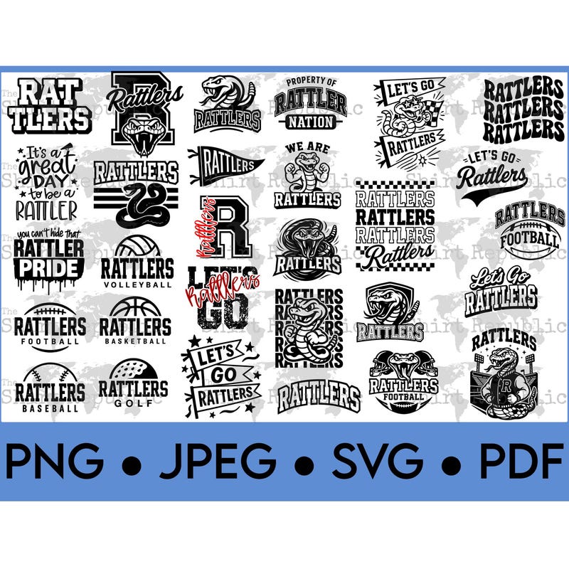 Rattler Football Shirt - Etsy