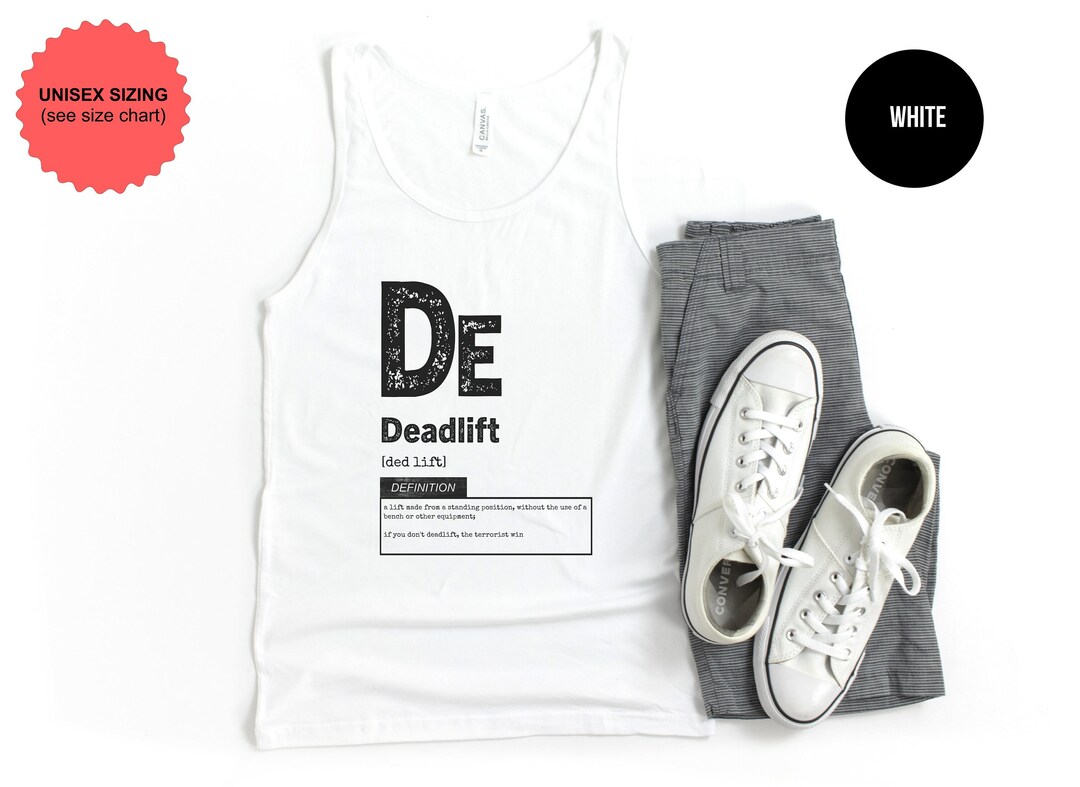 Deadlift Tank Top, Squat Bench Deadlift, LFT HVY SHT, Lift Heavy ...