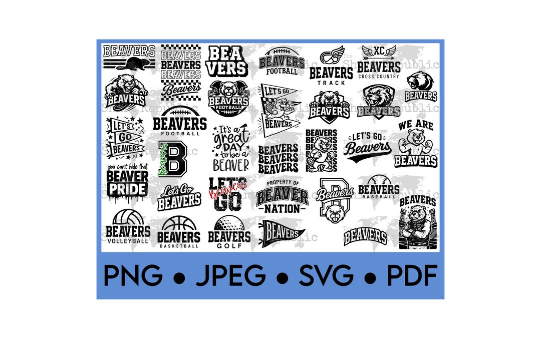 High School, Beaver Custom, Beaver Mascot, Beaver Volleyball, Beaver ...