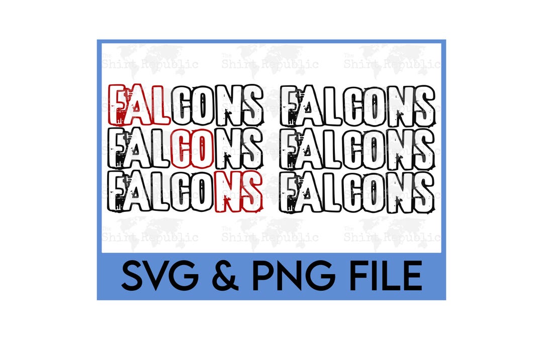Lets Go Falcons SVG, Falcons Mascot PNG, It's a Great Day to Be a ...
