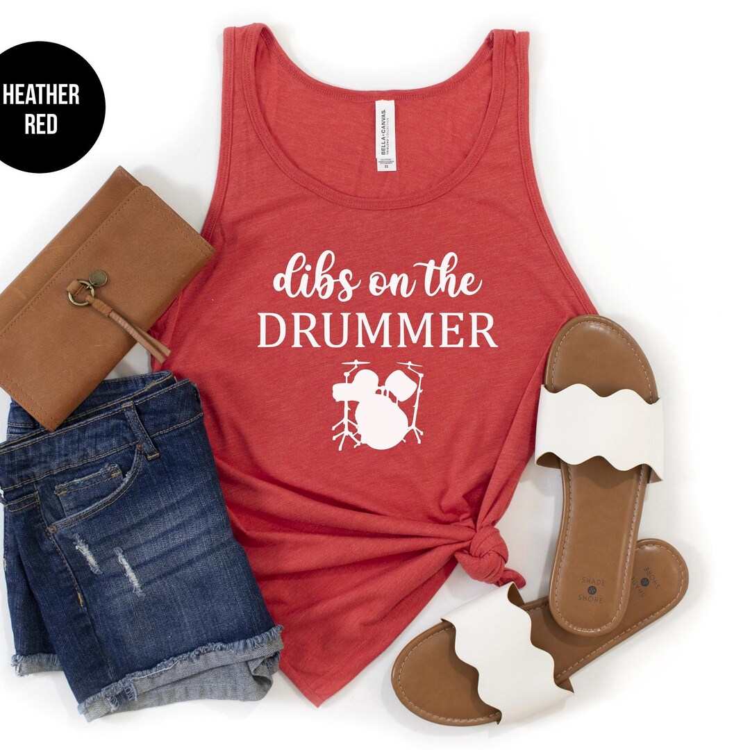 Dibs on the Drummer, Drumming Shirt, Music Festival Outfit, Band Merch ...