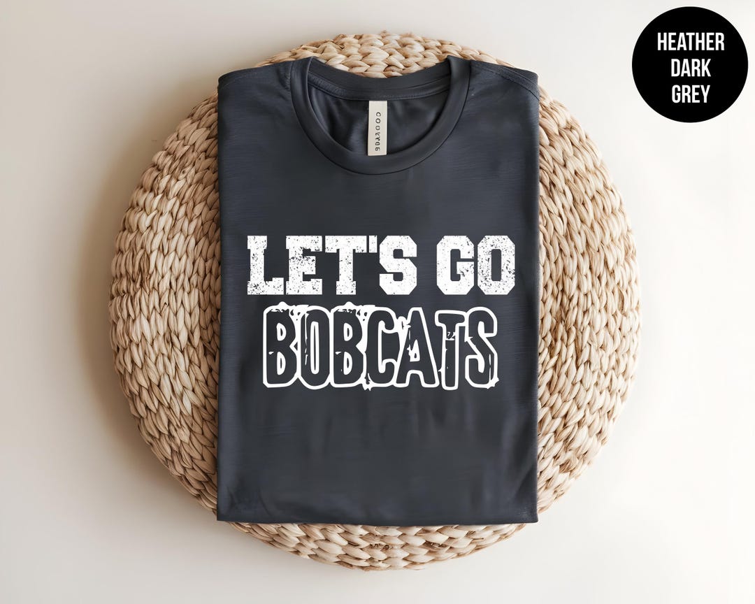 Custom High School, Bobcat Mascot, Bobcat Volleyball, Bobcats Shirt, Bobcat Football Tee, Custom ...